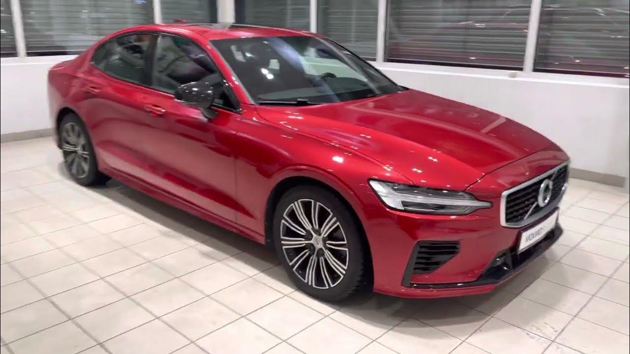 2020 Volvo S60 T8 R-Design Fusion Red Metallic HZ33577 - YouTube