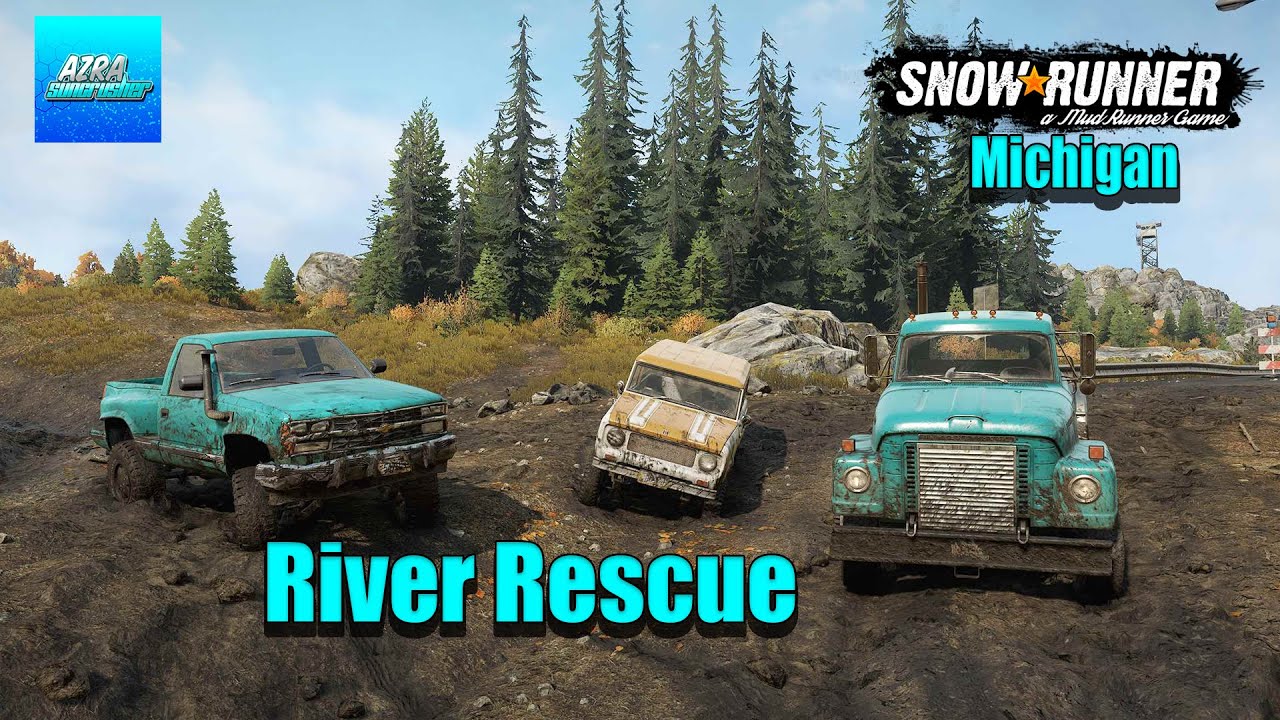 Scouting Black River (Part 2) - Snow Runner Episode 3 - YouTube
