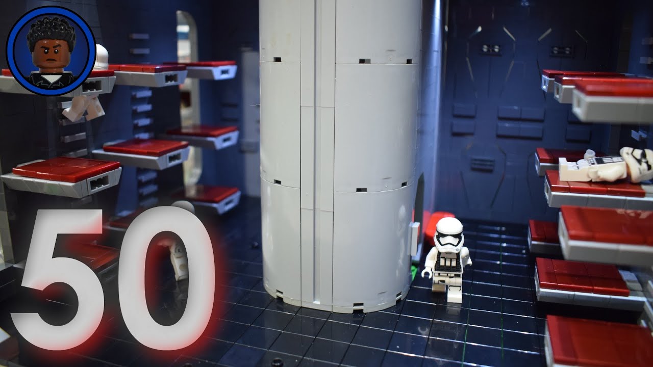 LEGO Starkiller Base MOC Build Series: Update 50 - Completed Barracks ...