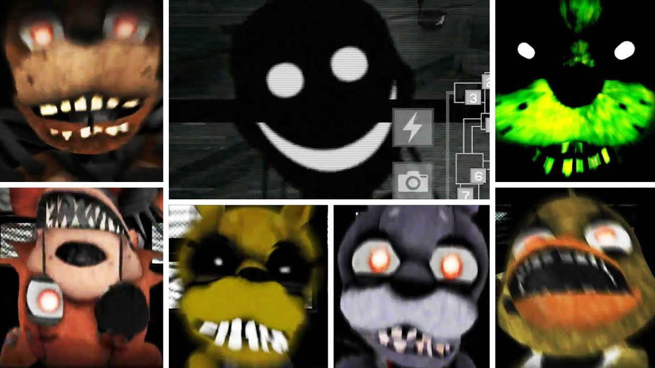 FNAF DRAWKILL'D 2 - All Jumpscares + Opening Scene & Gameplay - YouTube