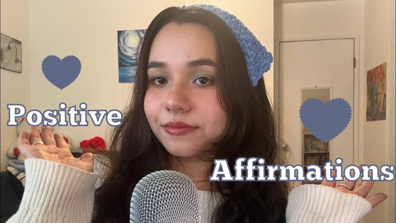Asmr Positive Affirmations For The New Year Youtube