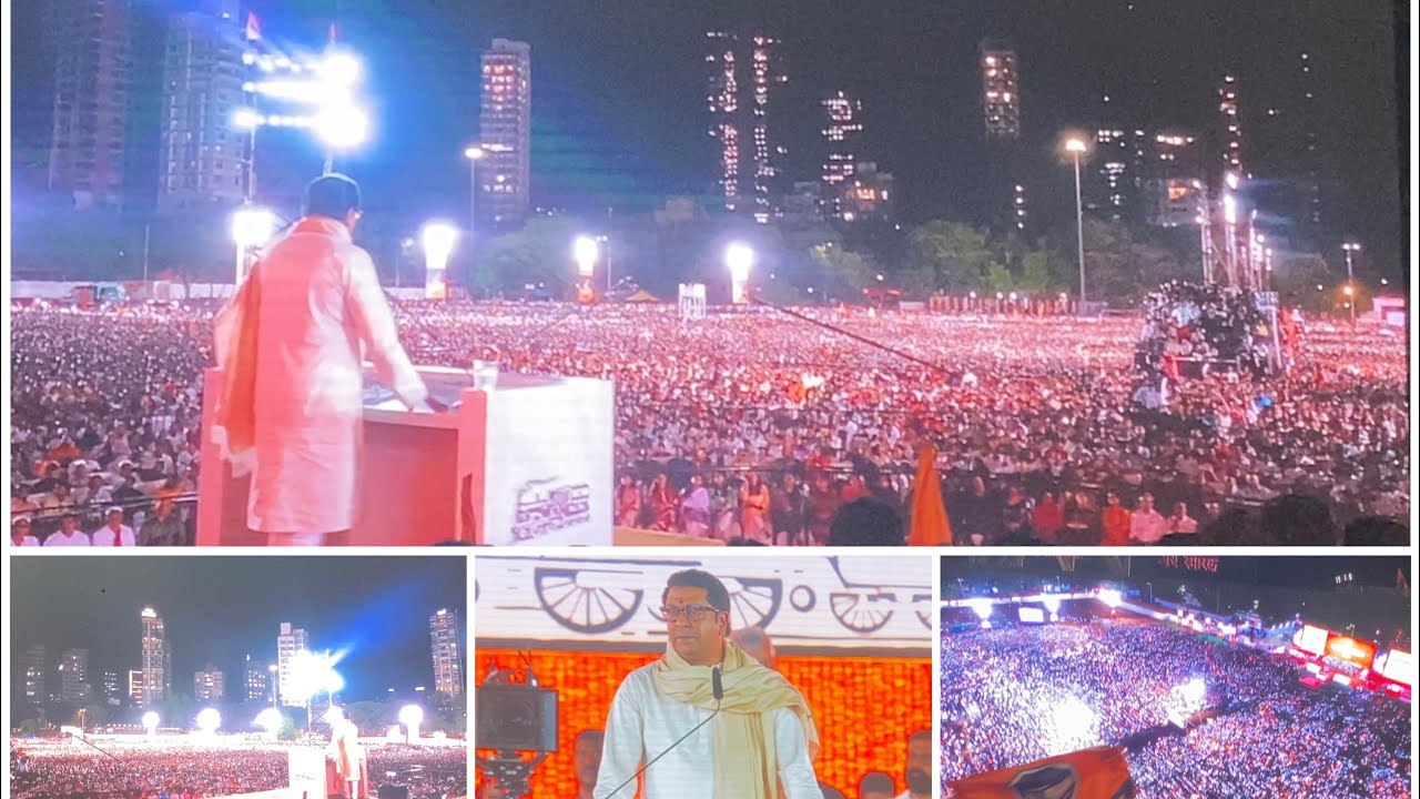 तुफान गर्दीत मनसेचं नवं गाणं वाजलं..प्रचंड गाजलं ! राज ठाकरे देखील बघतच ...