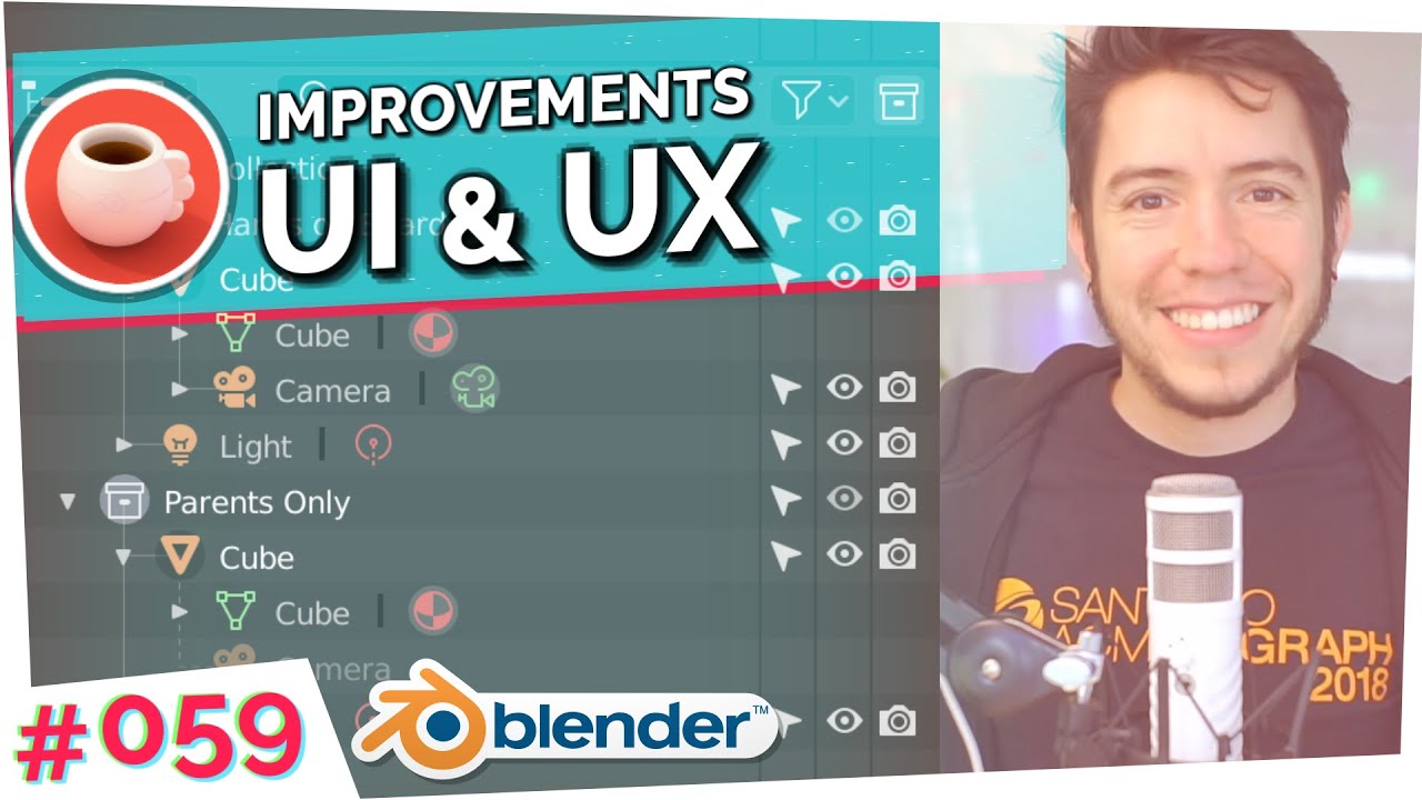 UI & UX Improvements! Blender Today Live #59 - YouTube