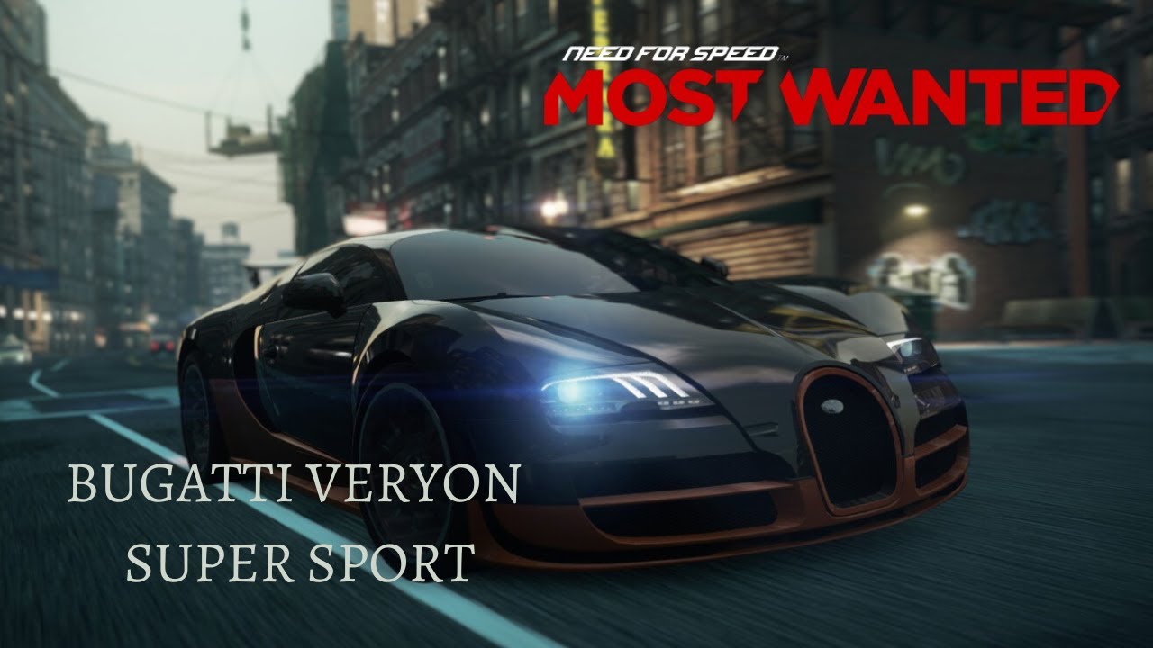Need For Speed Most Wanted 2012 - Riding experience of Bugatti Veyron ...