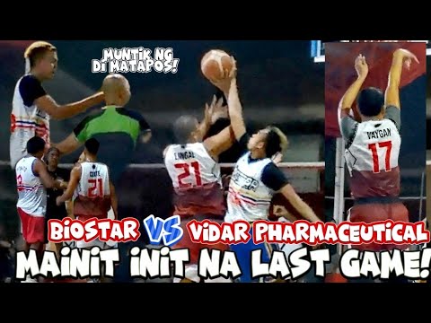 BIOSTAR VS VIDAR PHARMACEUTICAL : BATANG PAZAWAY LEAGUE SEASON 4 (YPG 1154) - YouTube