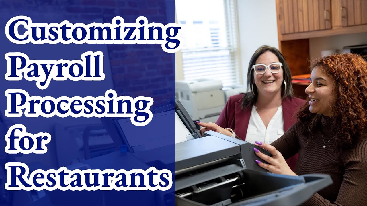 Customizing Payroll for Restaurants - YouTube
