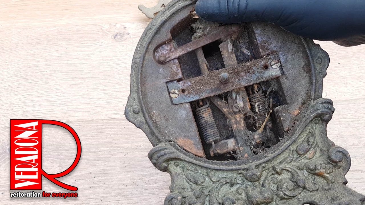 Antique Kitchen Scale - Restoration - YouTube