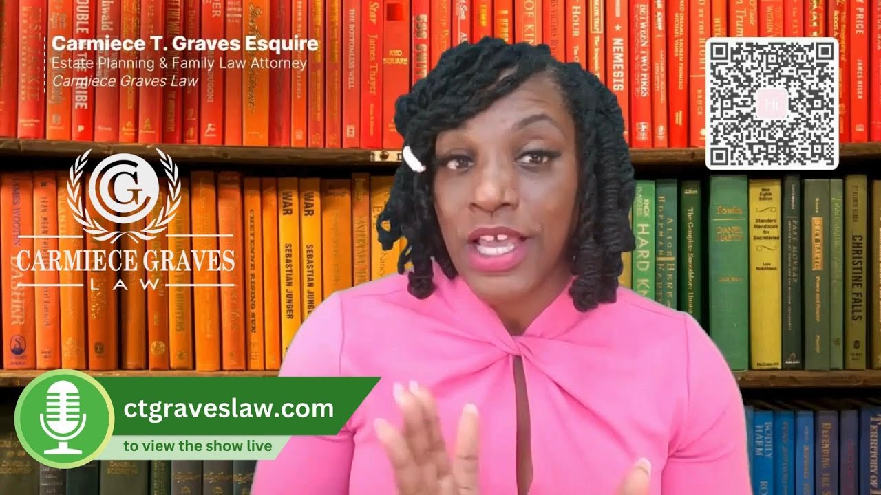 Relaunch of the Carmiece Graves Law Show - YouTube