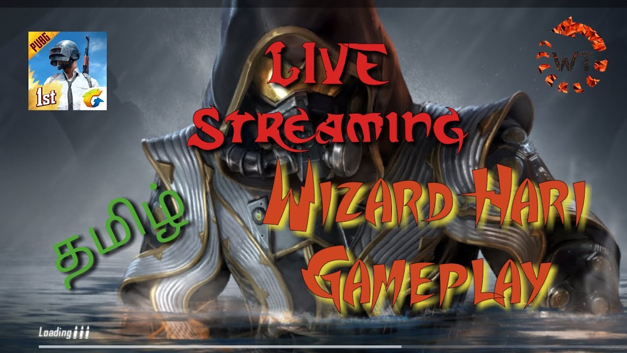 PUBG mobile | LIVE streaming | Wizard Hari gameplay | Wizard/Tech/தமிழ் ...