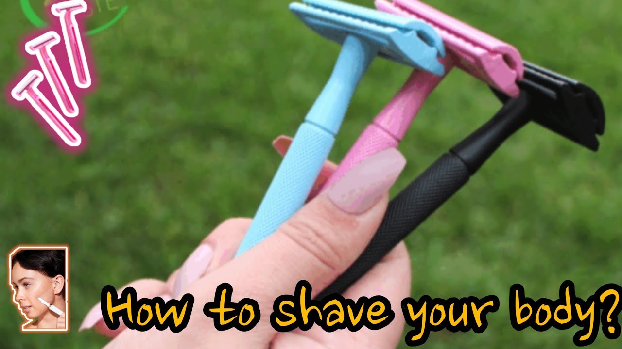 Perfect razor to shave| women razor| step by step guidance ! - YouTube