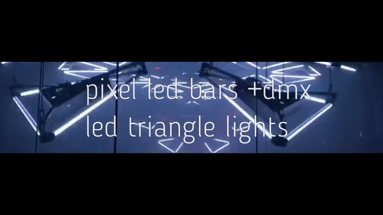 pixel led bars +dmx led triangle lights-NO.1 AMS(#무대조명,클럽조명#특수조명#교회조명 ...