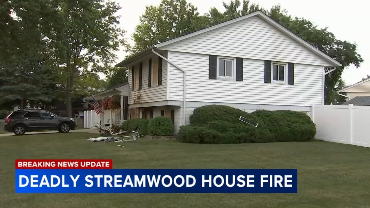2 killed, 1 critically injured in Streamwood house fire - YouTube