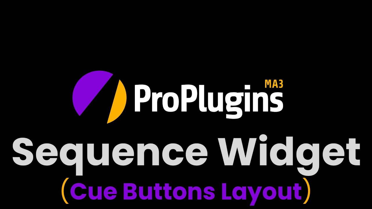 MA3 Pro Plugins - SequenceWidget - YouTube