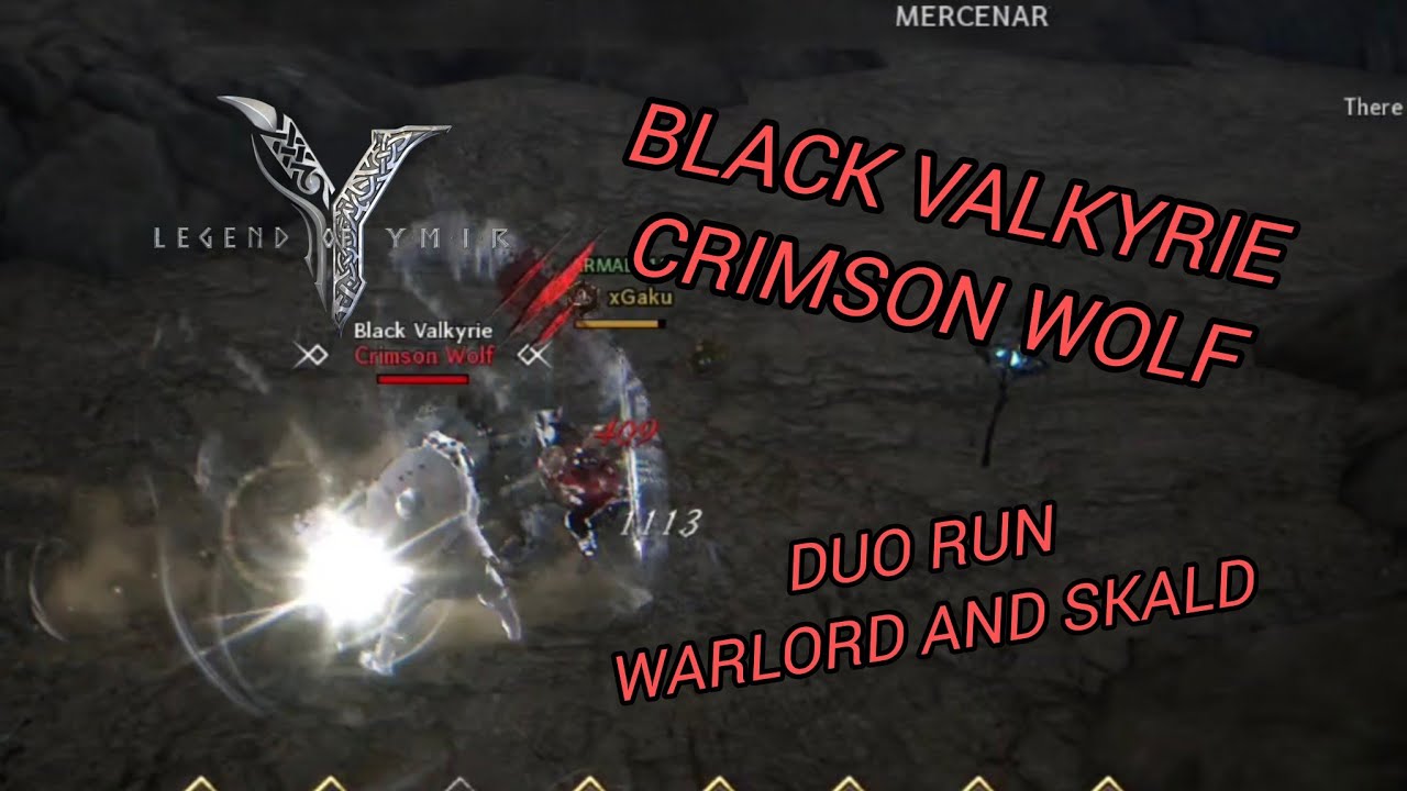 LEGEND OF YMIR WARLORD POV [ BLACK VALKYRIE - CRIMSON WOLF] - YouTube