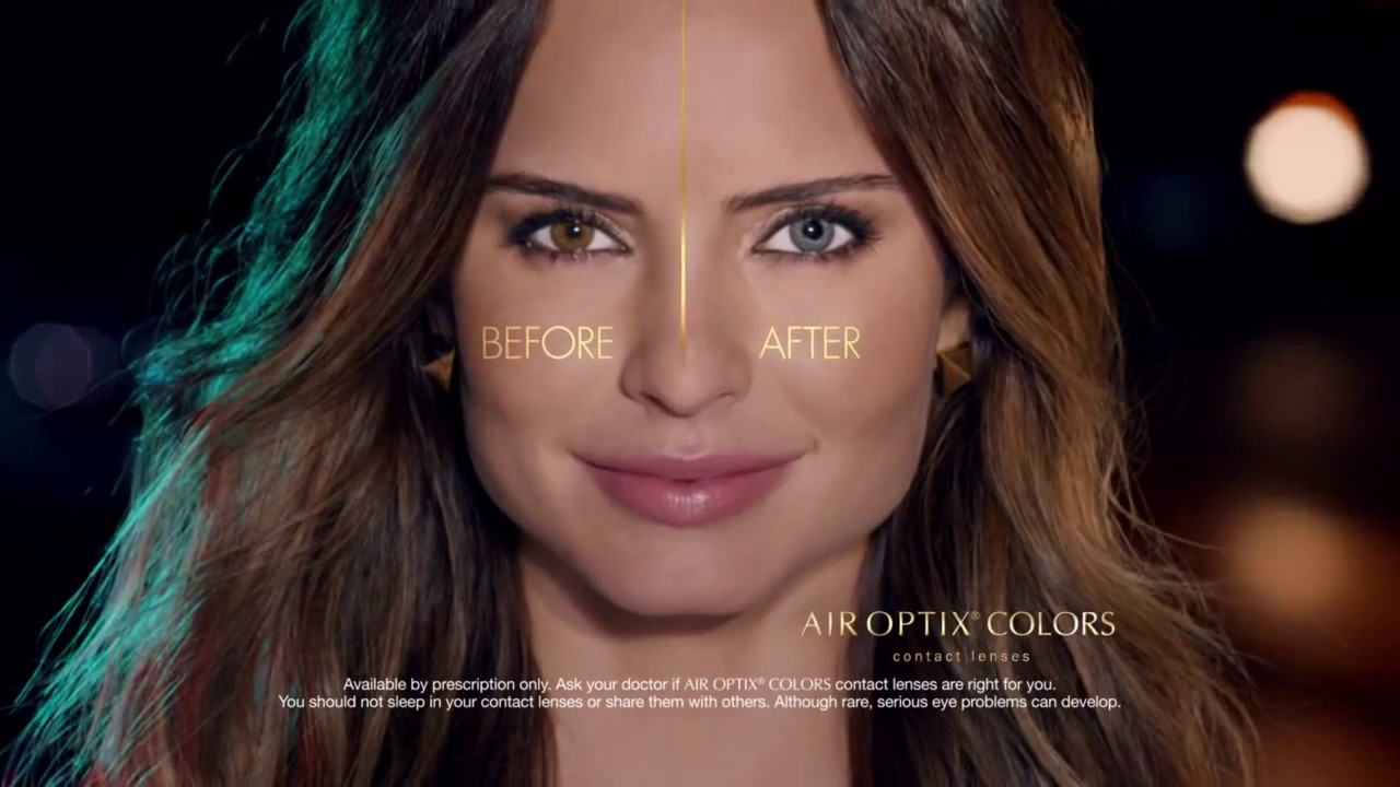 Air Optix Prescription Color Contact Lenses Commercial - YouTube