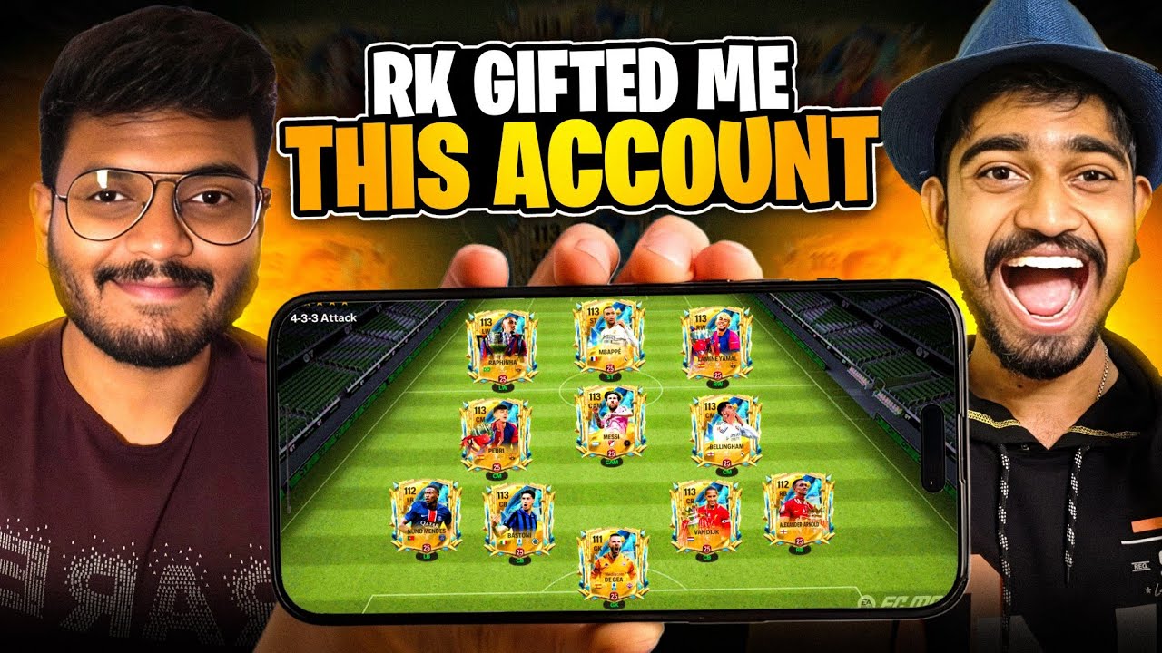 OMG!! Rk Reddy Just Gifted Me This Brand New FC Mobile Account - YouTube