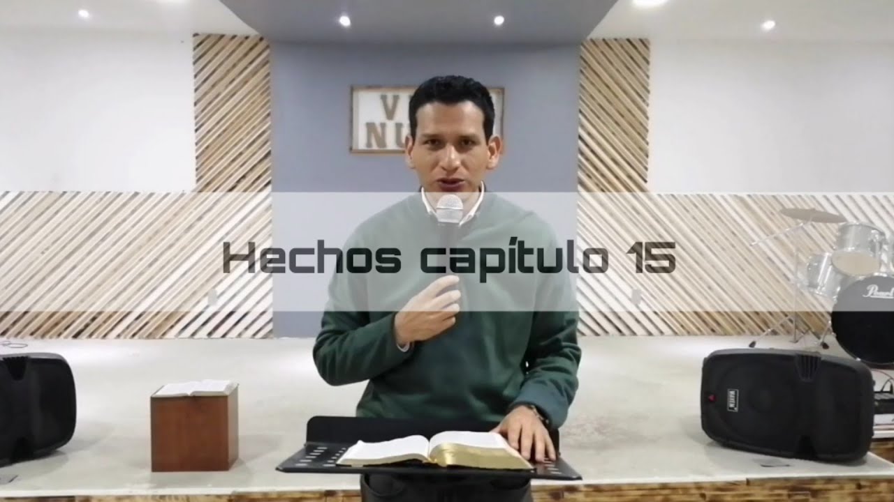 Hechos capítulo 15 - El Concilio en Jerusalén - YouTube