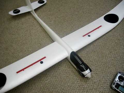 Radian Parkzone RC Spoilers Ailerons no! Perfect Sailplane prop mod ...