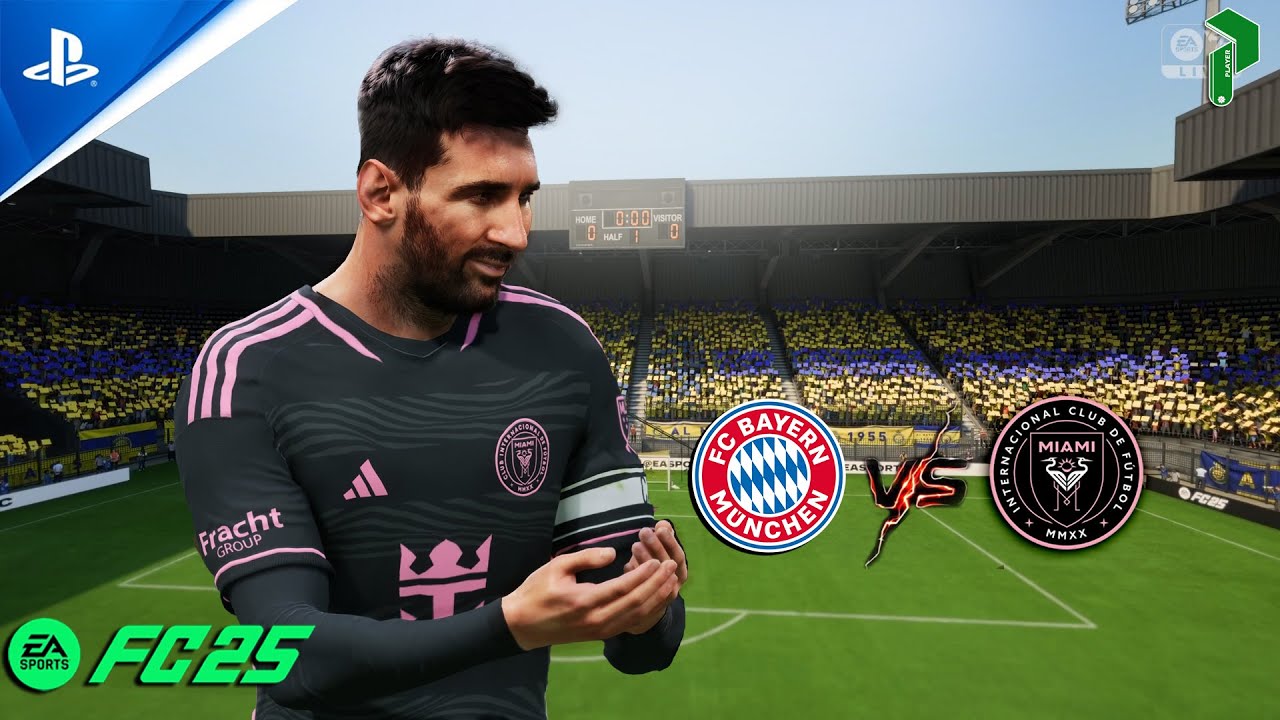 FC 25 - Messi Skill - Bayern Munich vs Inter Miami || U24/25 Full Match ...