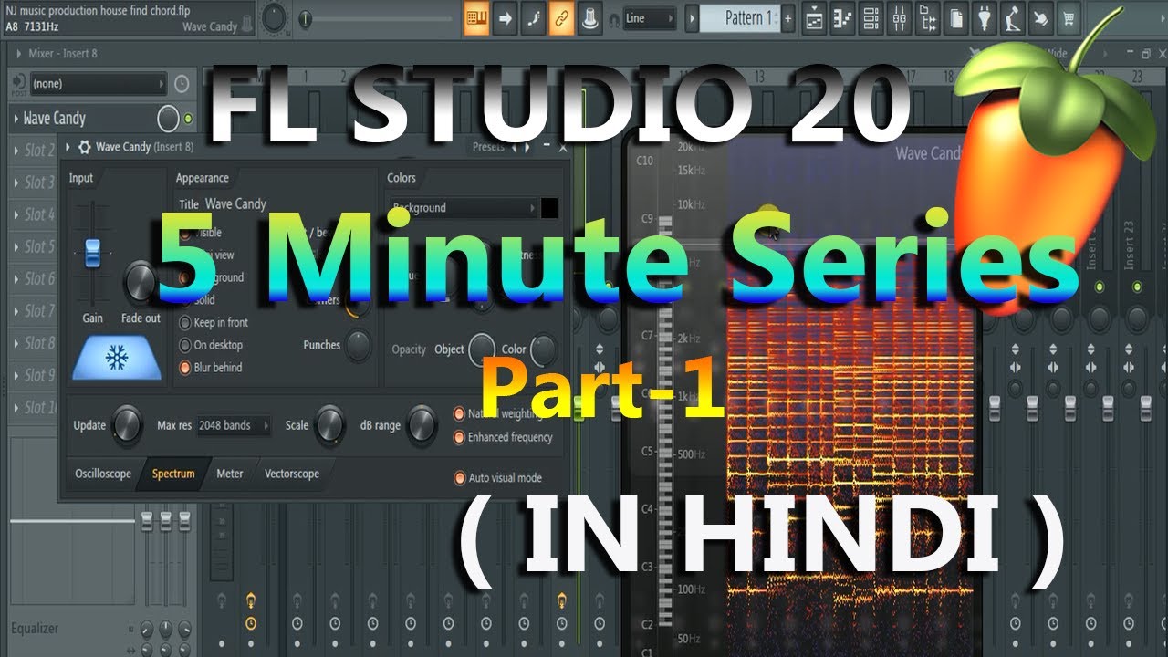 How to find Chords-Notes to any song in FL STUDIO 20 ( 5- Minute series ...