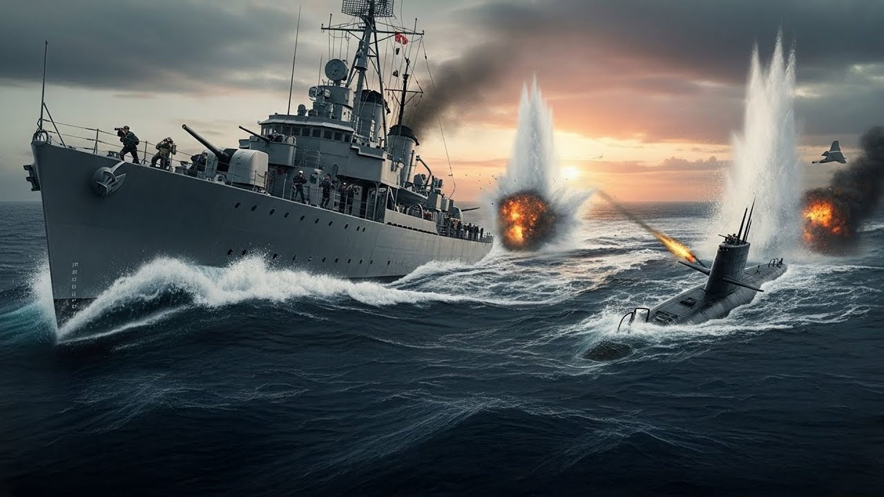 The Most Successful Anti-Submarine Ship Ever | The USS England Story ...