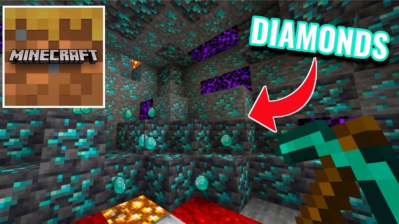 Minecraft Trial - How To Get DIAMONDS (Happy Ghast Update) - YouTube