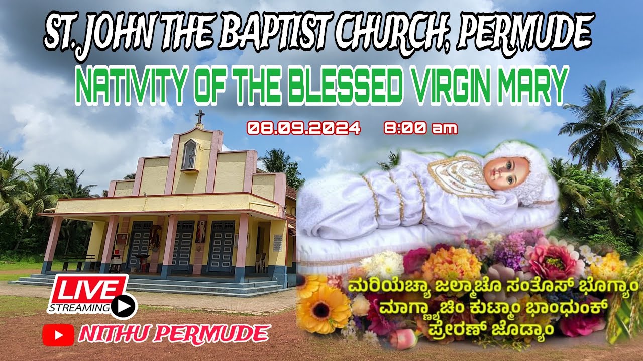 🔴PART 1| NATIVITY OF THE BLESSED VIRGIN MARY | MONTHI FEAST | ST JOHN ...