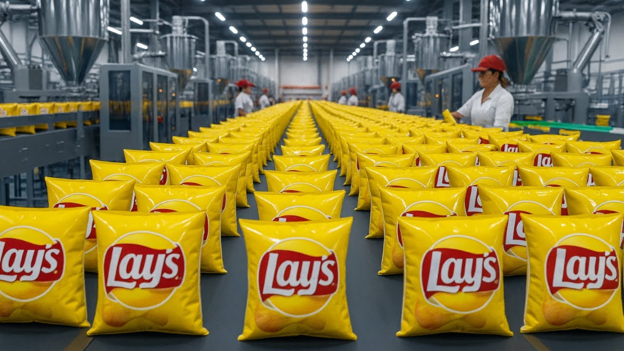 Inside the Lay’s Production Line: From Potato Harvesting to Crispy ...