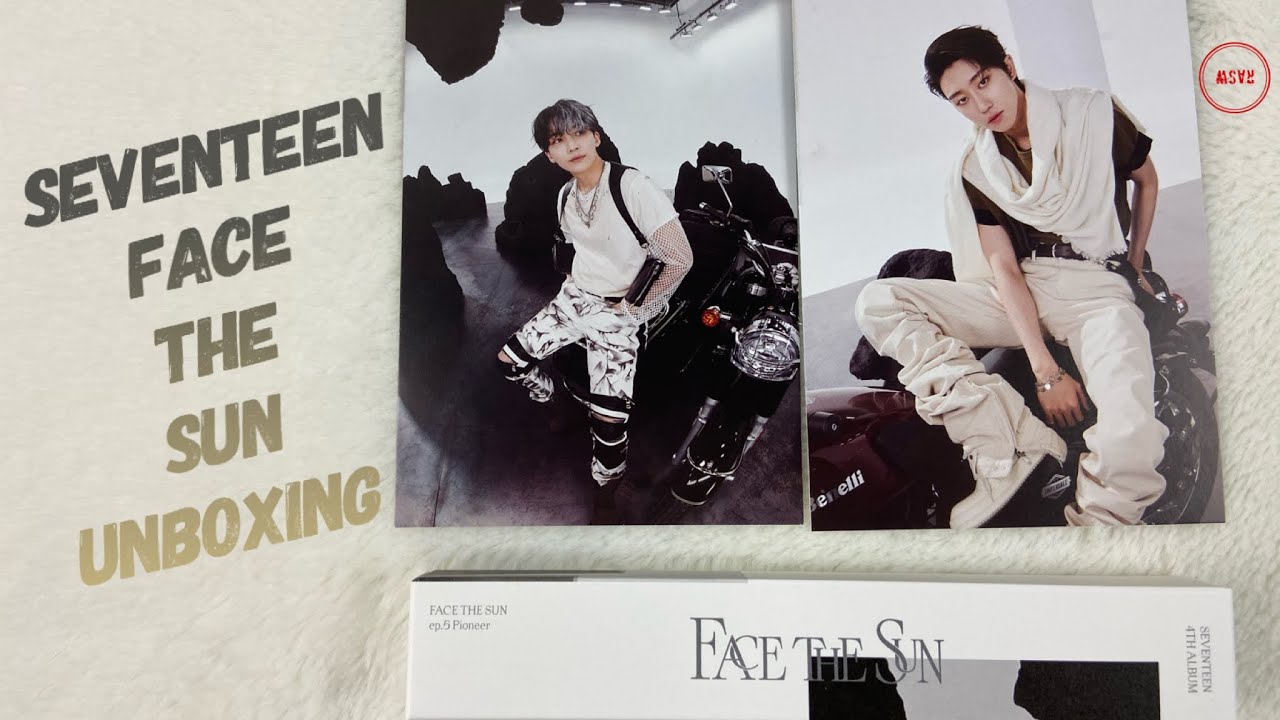 "FACE THE SUN" EP: 5 - "PIONEER" UNBOXING FROM SEVENTEEN - ADDING TO ...