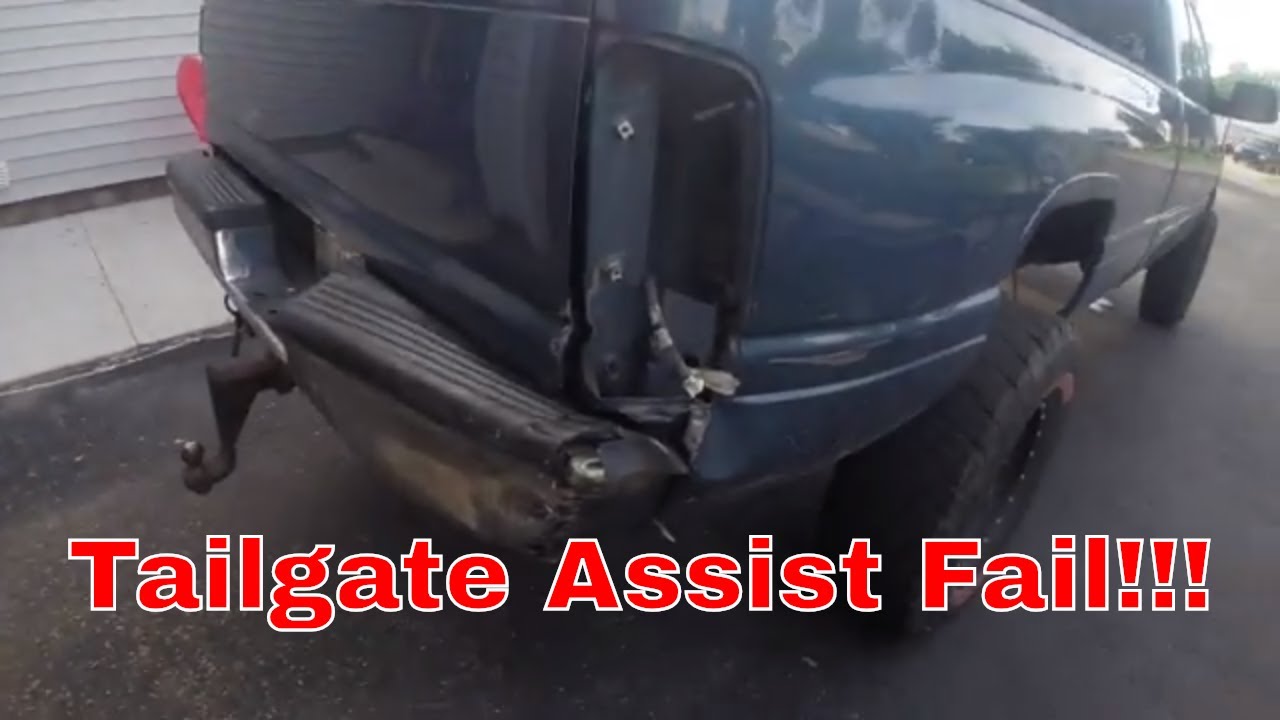 2nd Gen Cummins Tailgate Assist - YouTube