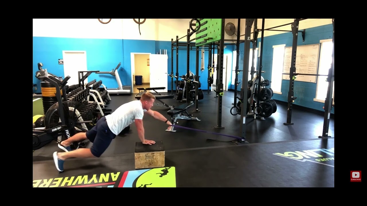 Box Plank Band Pull - YouTube