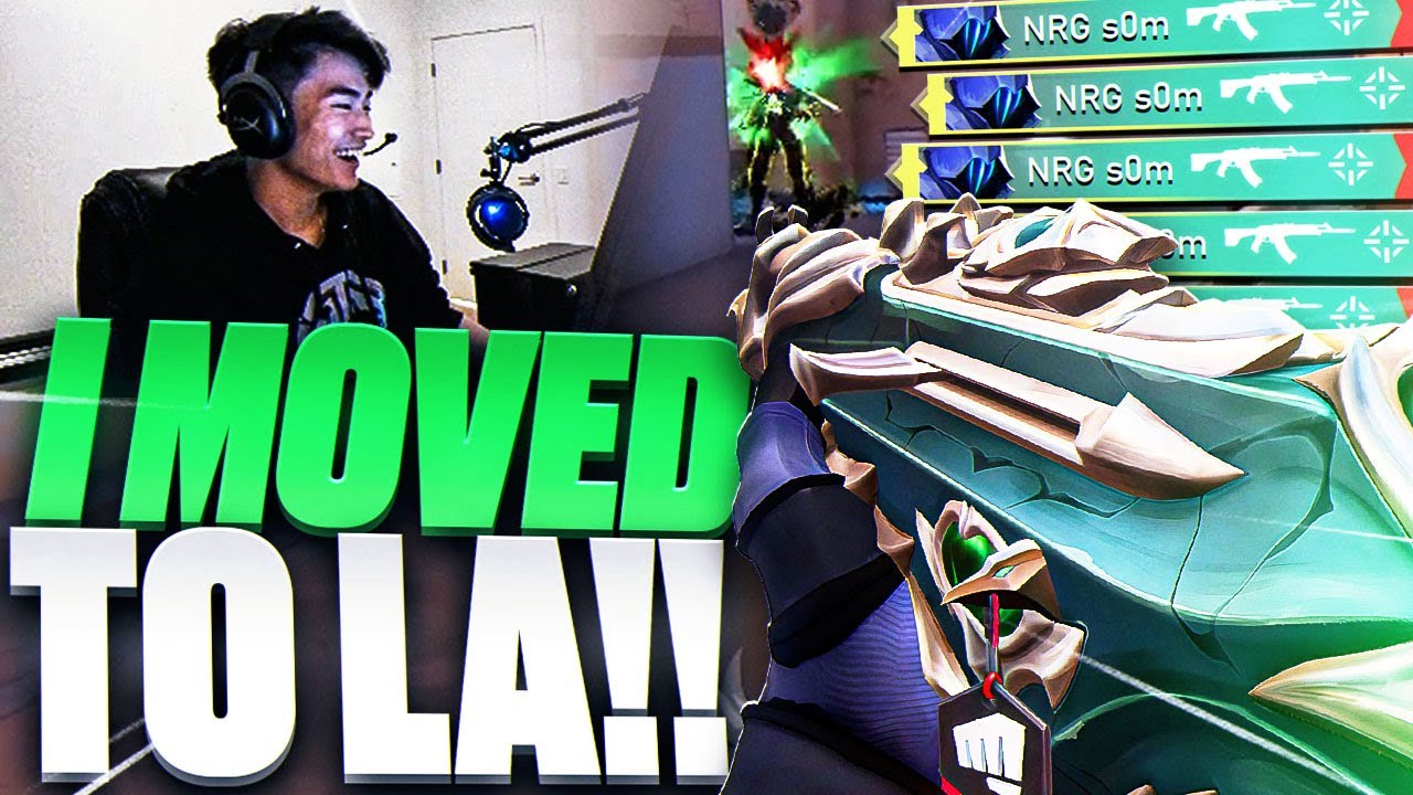 I Moved To LA! First Games W/ New Teammate Ardiis! - YouTube