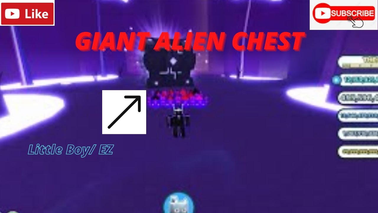 HOW FAST CAN I BREAK THE GIANT ALIEN CHEST??? - YouTube