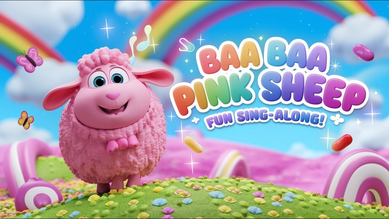 Baa Baa Pink Sheep 🎶 | Fun Sing-Along Adventure for Kids! - YouTube