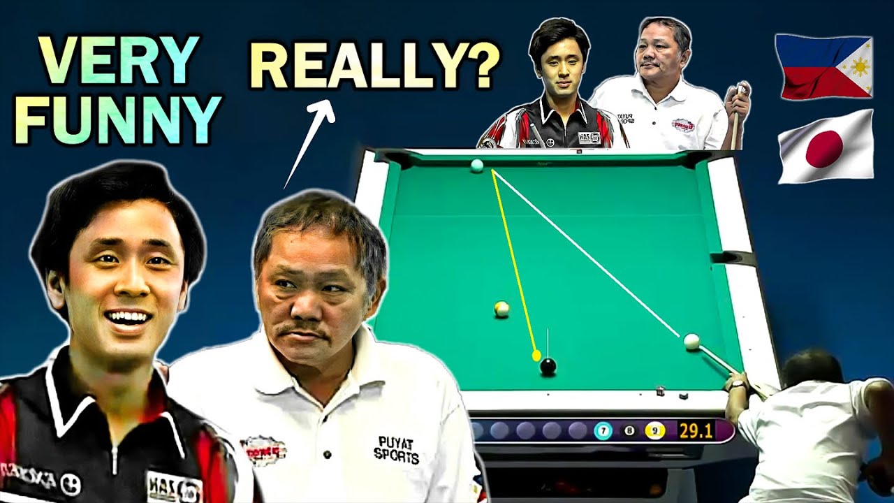 He thought it was FUNNY, until EFREN REYES took it SERIOUSLY - YouTube