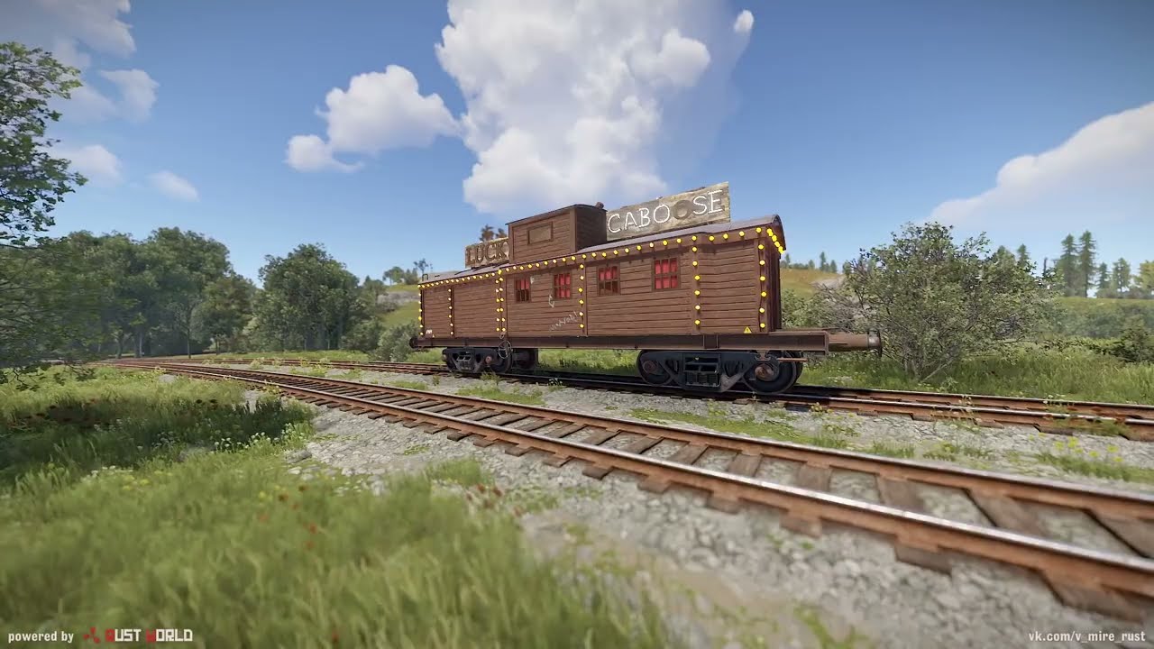 Caboose RUST , Новый вагон ,и Блэкджек . - YouTube