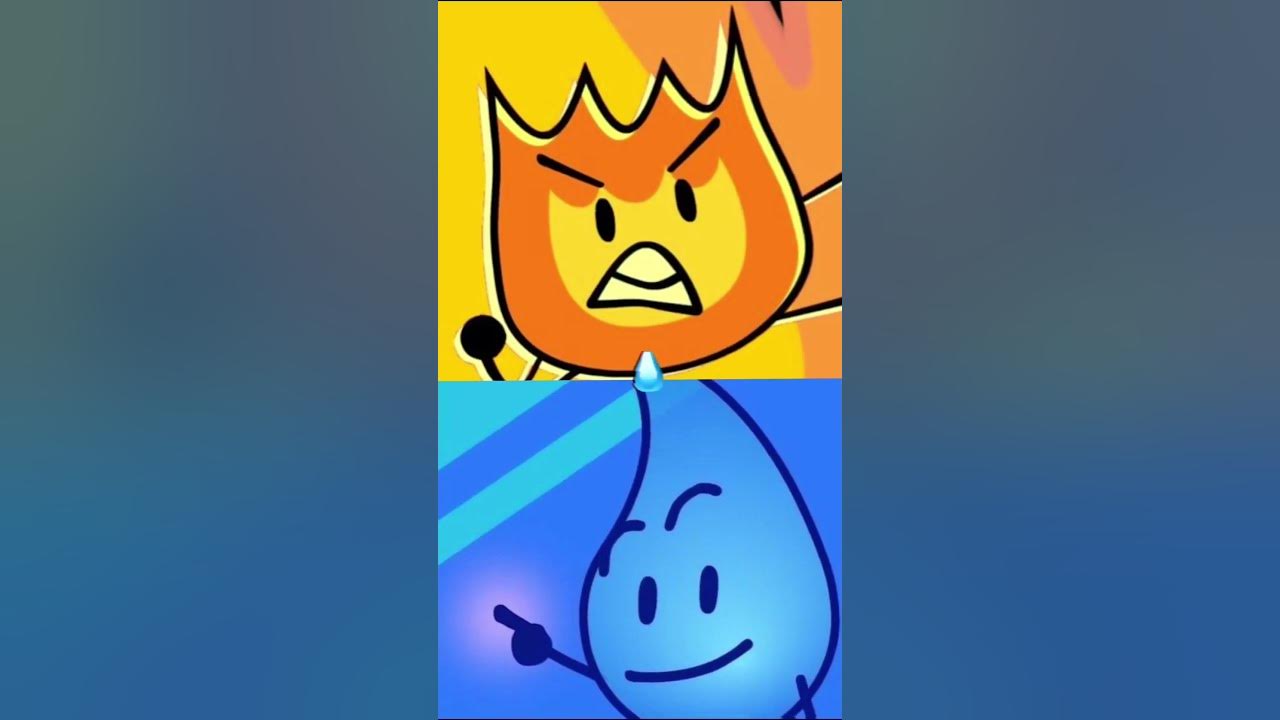 Firey Vs Teardrop Bfdi 1v1 Edit Youtube