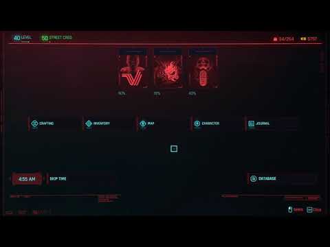 Cyberpunk 2077 - Pause menu theme - YouTube