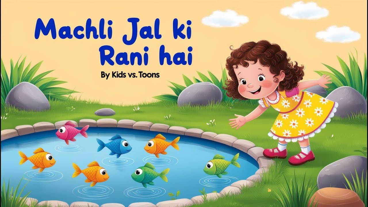 Machli Jal Ki Rani Hai | Nursery Kids Rhymes & Songs in Hindi - YouTube