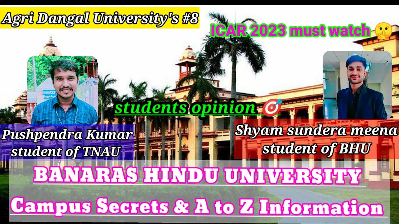 Unlocking BHU UP🎯: All About UG Admissions, Hostels, and College Life ...
