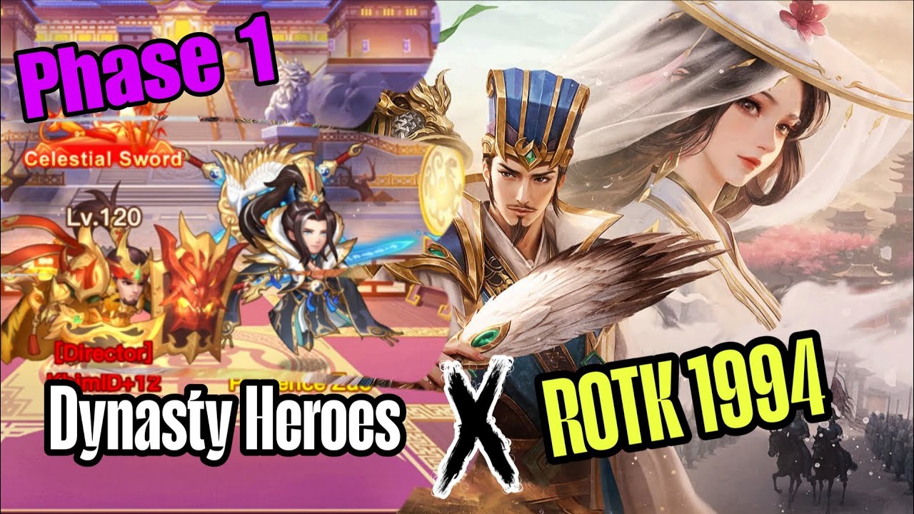 Kolaborasi Ke-2 Dynasty Heroes Legend Of Samkok 😋 X 94 ROTK - YouTube