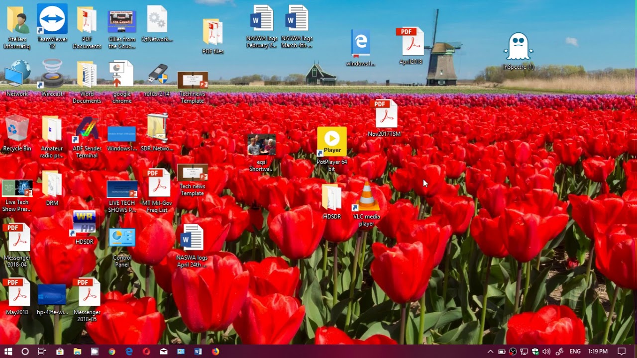 Fixit How to Show or Hide desktop icons in Windows 7 8.1 10 - YouTube