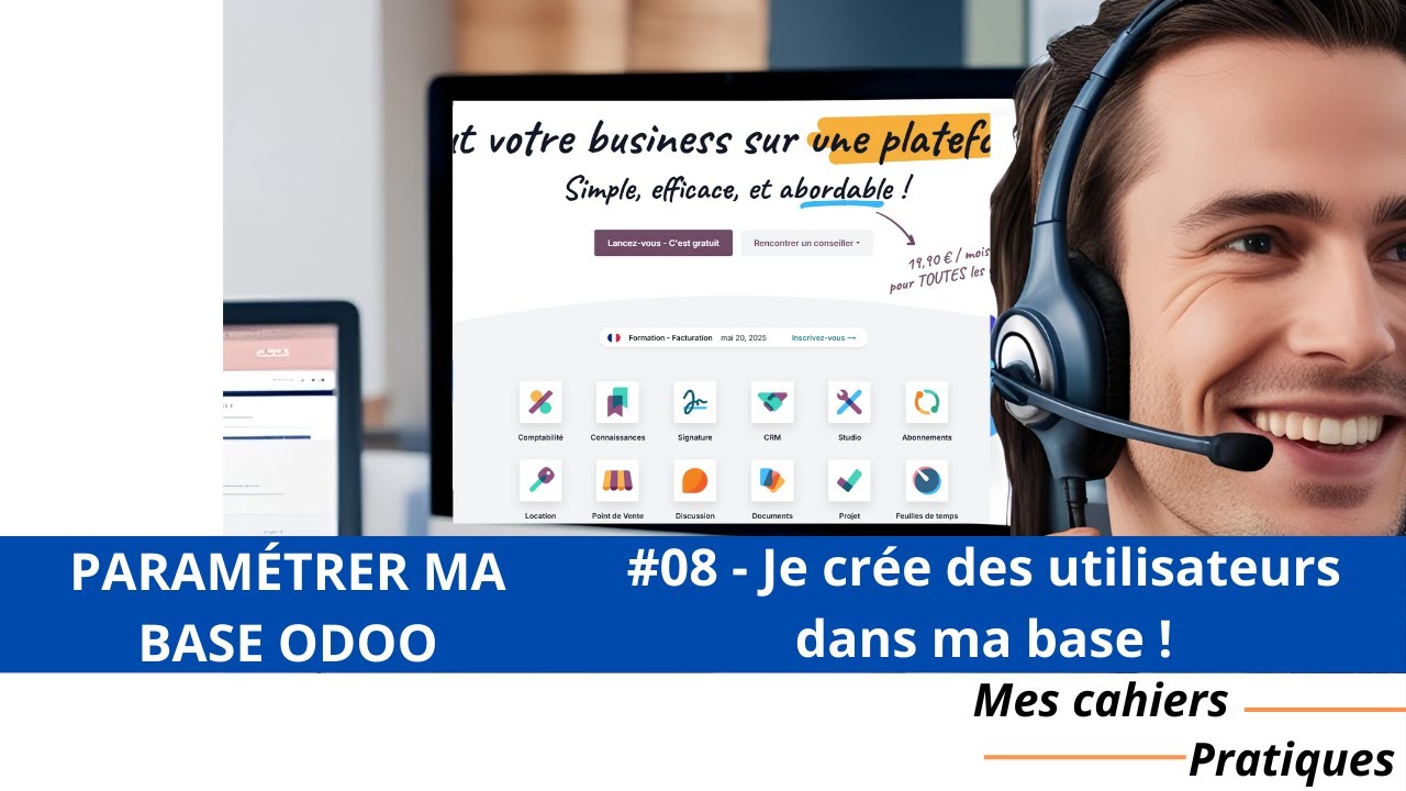 #08 - Formation Odoo : Apprenez à ajouter et gérer des utilisateurs ...