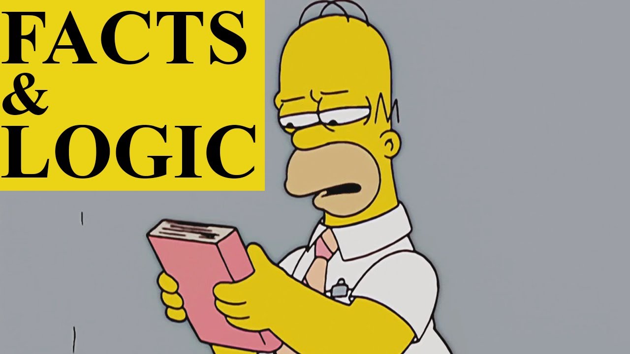 Homer Simpson Spitting Straight Facts - YouTube
