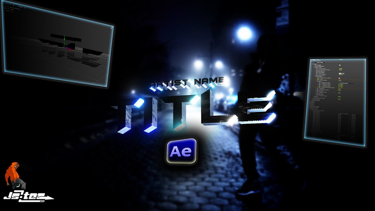 AFTER EFFECTS: Create reflective title cards using Element 3D (FIRE ...