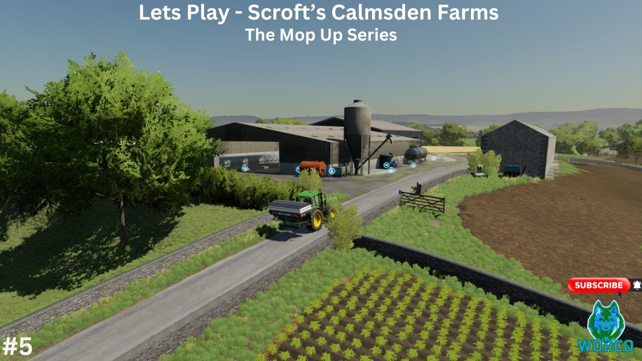 Calmsden Farms - Lets Play - #5 - The Mop Up Series - YouTube