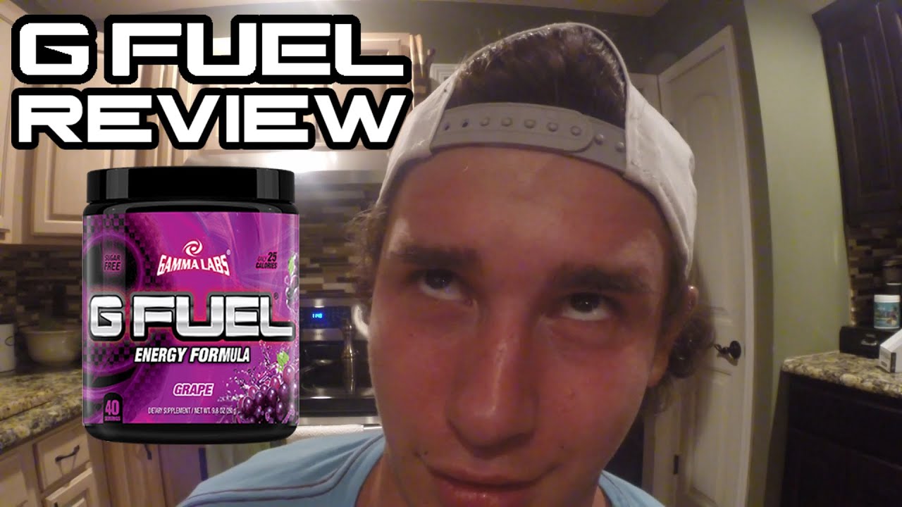G-FUEL REVIEW/TASTE TEST || GRAPE || @Gammalabs @GammaGamers ...