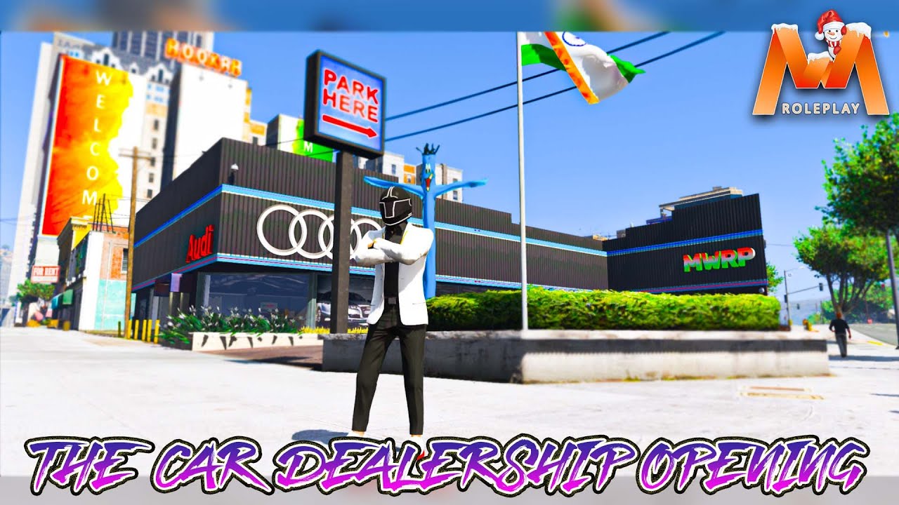 THE CAR DEALERSHIP OPENING | MWRP - YouTube