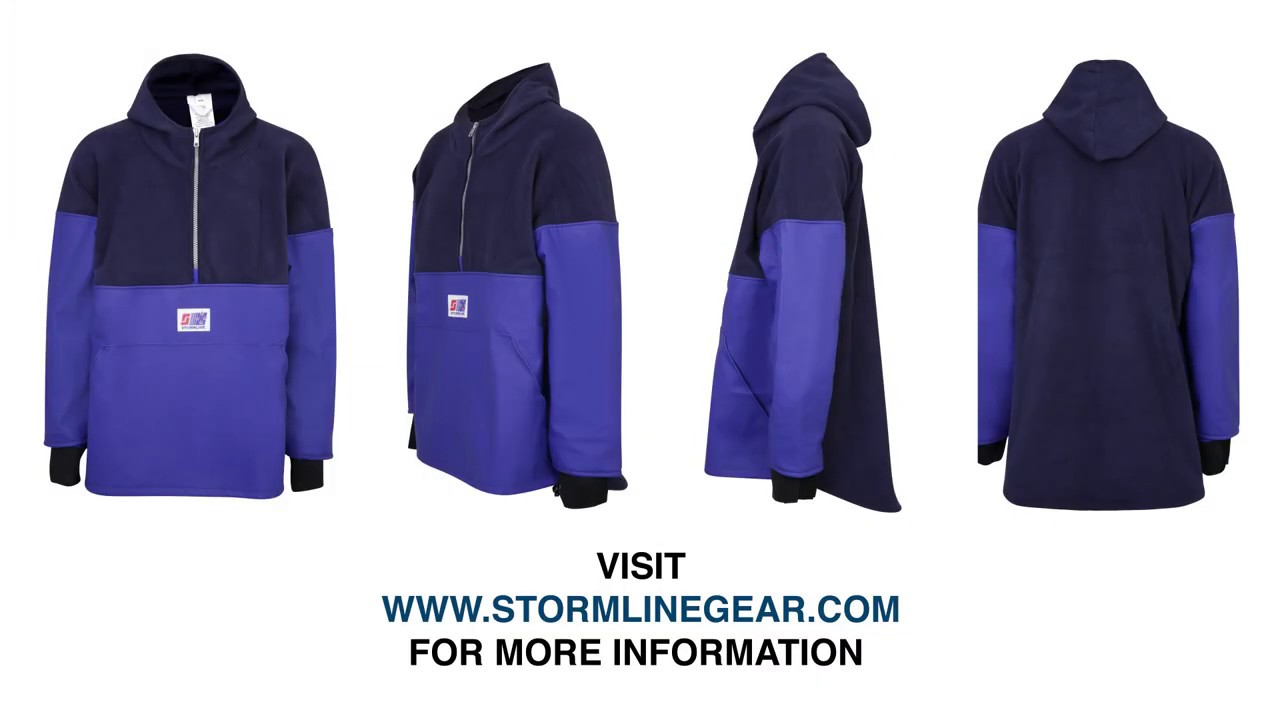 Stormline Atlantic 809 Fleece/PVC Pullover - YouTube