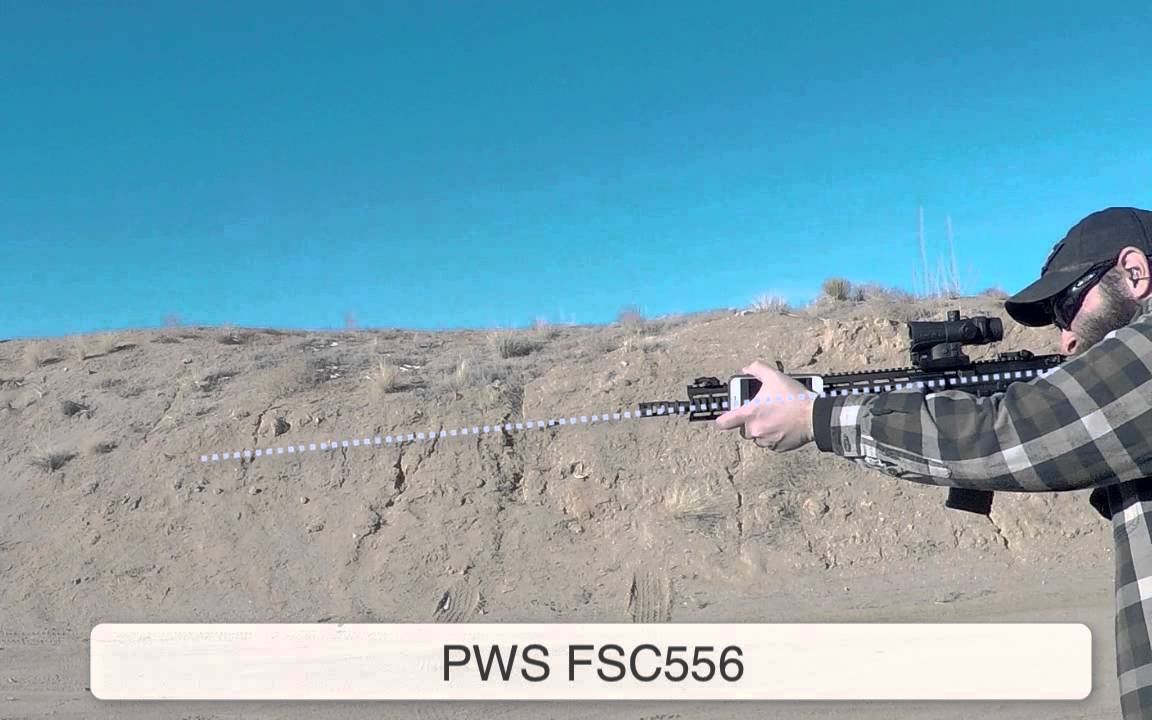 Primary Weapons Systems FSC556 Muzzle Rise Demo - YouTube